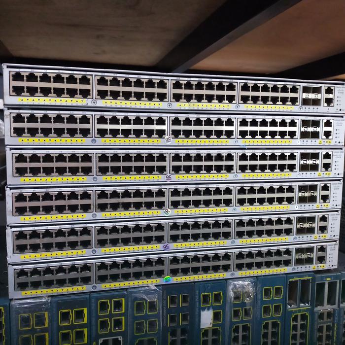 Jual CISCO CATALYST 4948E-F 48 X 10/100/1000 GIGAETHERNET 4 SFP+ 10G ...