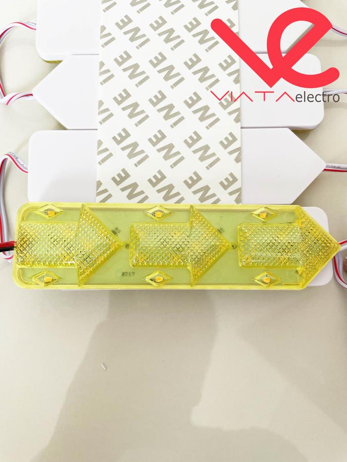 Jual LED MODUL 3 PANAH 12V & 24V (1 BUAH) LED 3 MATA PANAH LED MODUL 3 ...