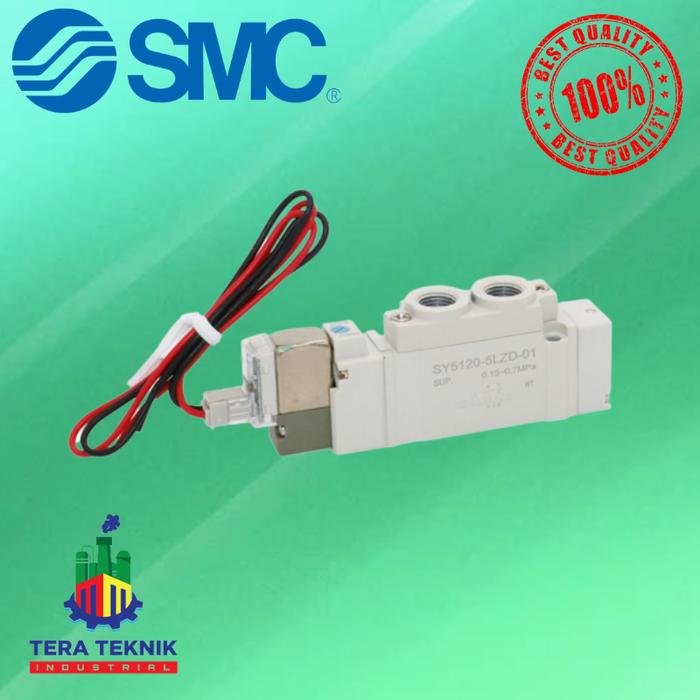Jual SOLENOID VALVE SMC SY5120-5LZD-01 SY5120 (READY STOCK ) - Jakarta Utara - TERA TEKNIK ...