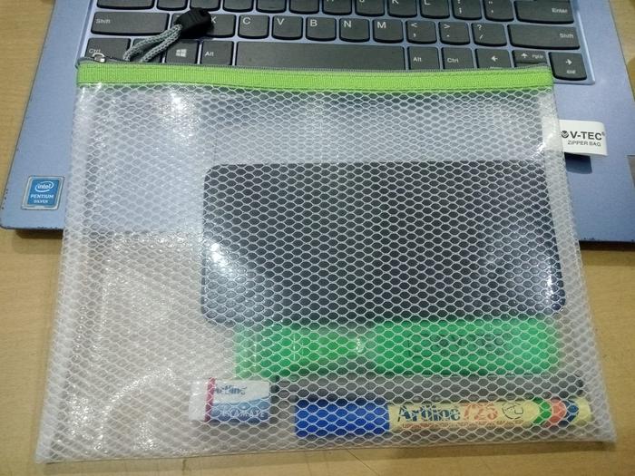 Jual ZIPPER BAG V-TEC UKURAN A5 - 6009 - Jakarta Barat - Siswa ...