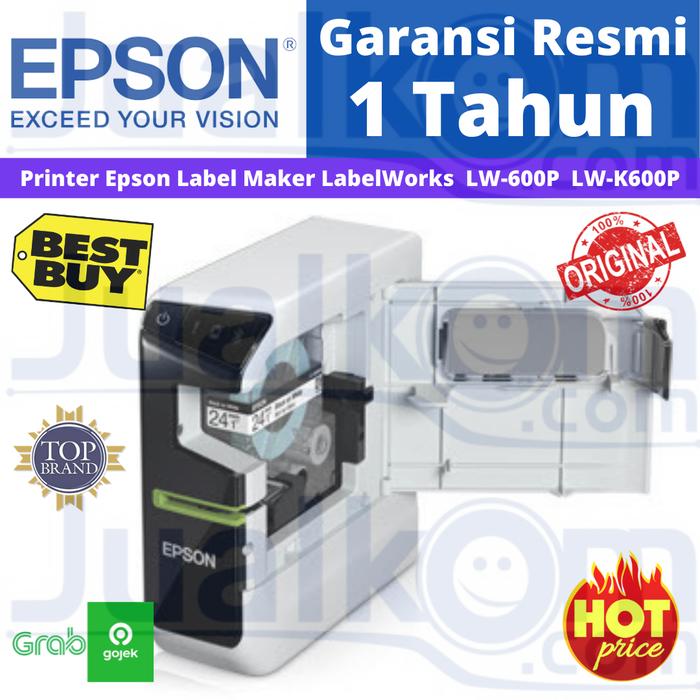Jual Epson LabelWorks LW 600P Bluetooth PC Connectable Label Printer ...