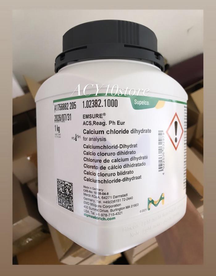 Jual MERCK 1.02382.1000 Calcium Chloride Dihydrate 1kg - Jakarta Timur ...