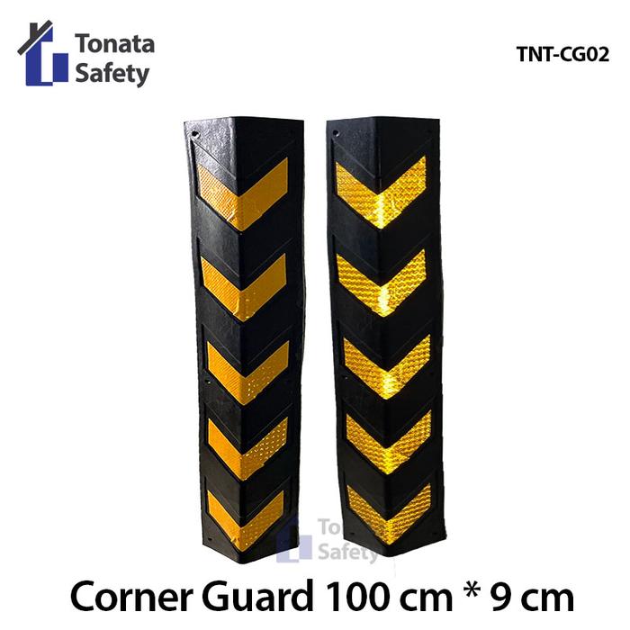 Promo Corner Guard Rubber / Pelindung Sudut Dinding Karet / 100 cm x 9 ...