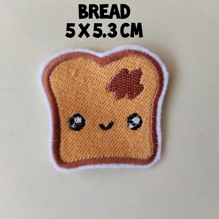 Jual Patch Bordir Jahit Kawaii Makanan Food PART 1 - Pizza - Kota ...