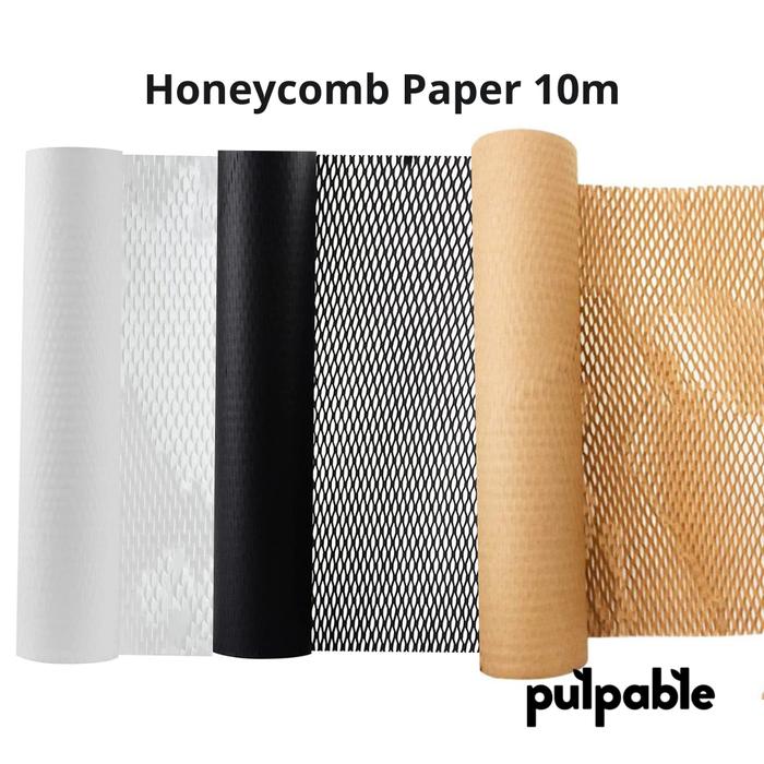 Jual Pulpable Honeycomb Paper Wrap [5M & 10M] - Eco Friendly Packaging ...