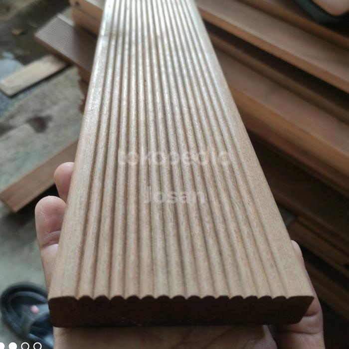 Jual Papan Pagar Lantai Kayu Solid Deck Kumea Ulin Sulawesi 2x9x100 cm ...