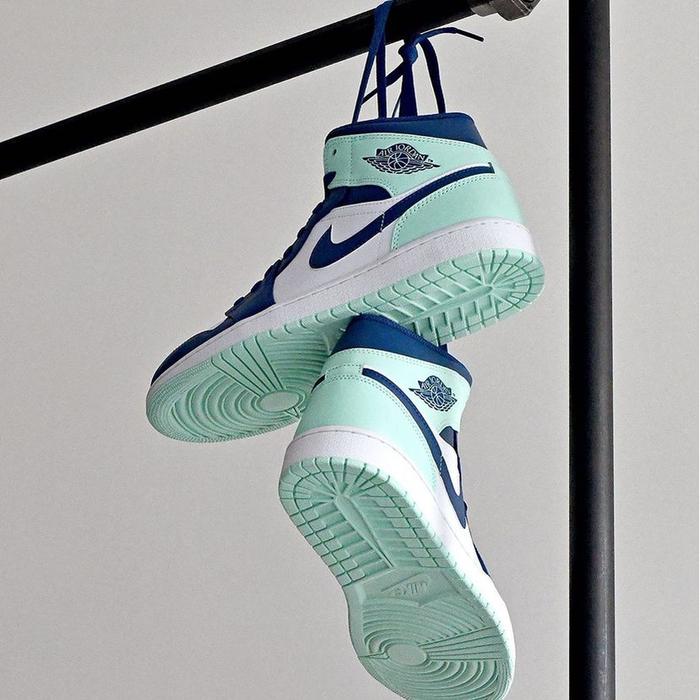 Jual Air Jordan 1 Mid “Mint” - Kota Bandar Lampung - GOODLOOKINGSHOESS ...