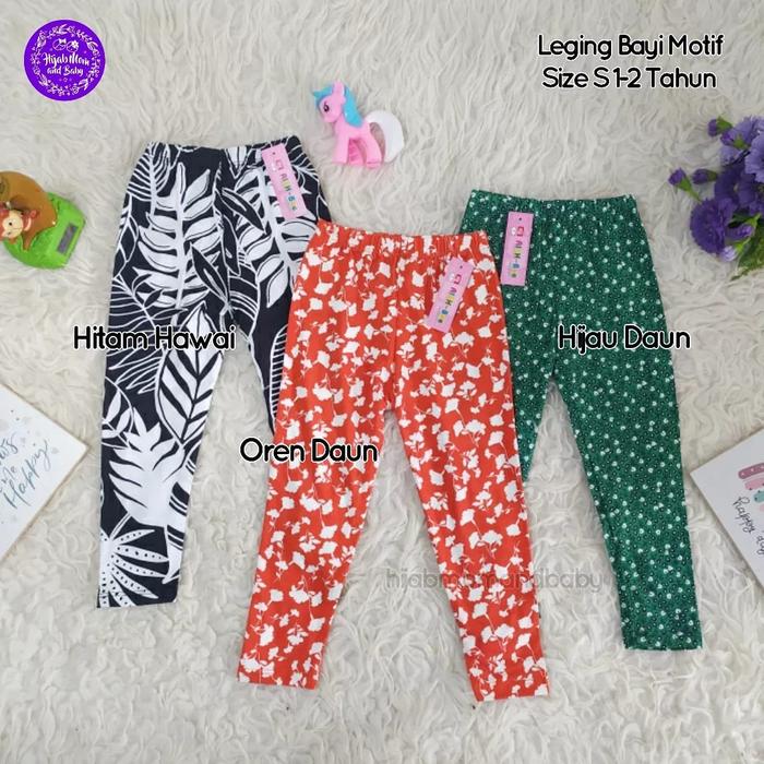 Jual leging bayi motif 1-2tahun - Oren daun, S - Kota Depok - Ayabee ...
