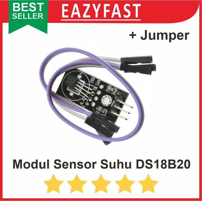 Jual DS18B20 Sensor Suhu Dallas Temperature Digital Module Arduino ...