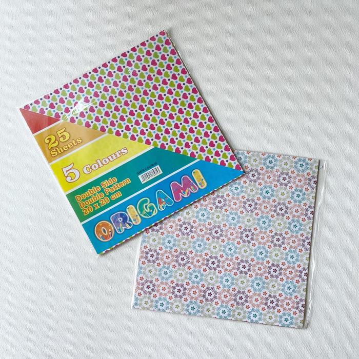 Jual SOS Origami GASTA Motif 20x20 / Kertas Lipat / Kertas Origami ...