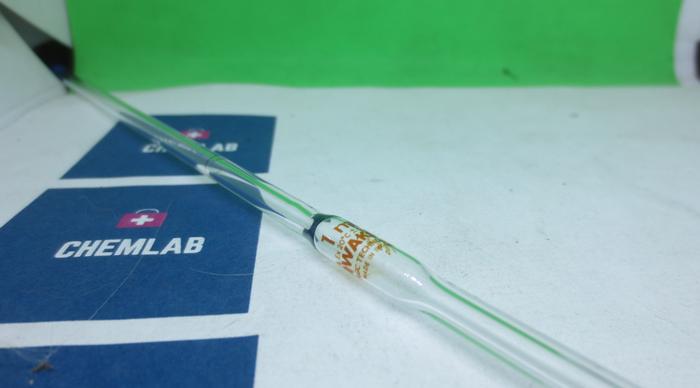 Jual Pipet Gondok 1 ml | Pipet Volume | Volumetric Pipette IWAKI - Kota ...
