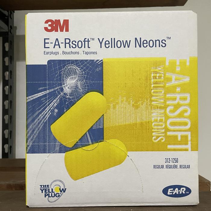 Jual 3M 312-1250 EAR-soft yellow neon earplug - Jakarta Utara - Forte ...
