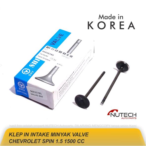 Jual KLEP IN INTAKE MINYAK VALVE CHEVROLET SPIN 1.5 1500 ORI KOREA ...