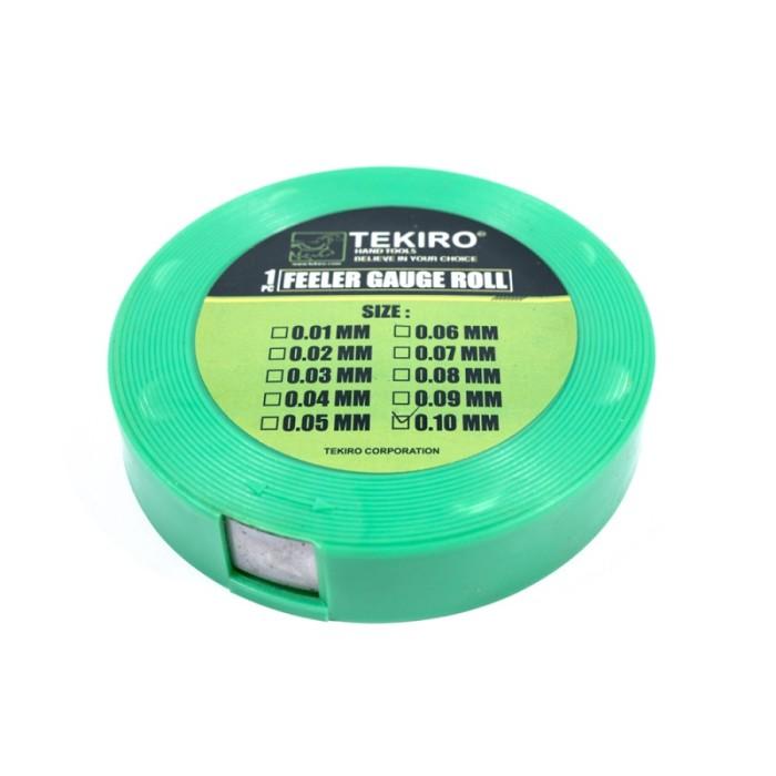 Jual TEKIRO Feeler Gauge Roll 0.10 MM X 13 MM X 5 M / Tools / Alat ...