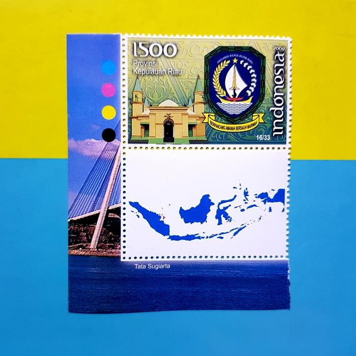 Jual Prangko INDONESIA Lambang Provinsi KEPULAUAN RIAU ~ BERPANCANG ...