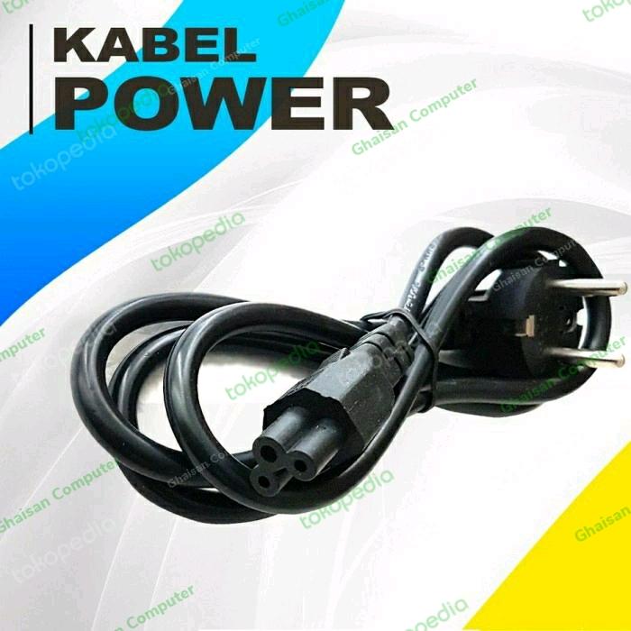Jual Kabel Power charger Adaptor cas an Laptop lubang 3 original - Kota ...