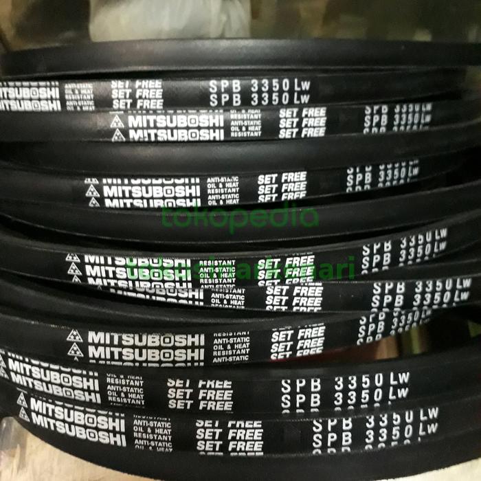 Jual v belt tali kipas fan belt mitsuboshi SPB 3350 lw - Jakarta Pusat - Tokosinarkenari | Tokopedia