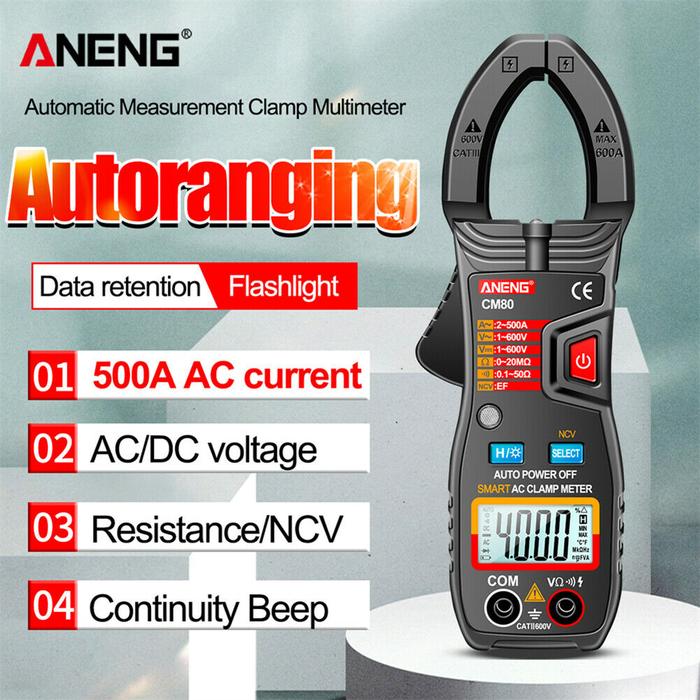 Jual Volter Multimeter Multitester Tang Amper Digital Volt Meter ...