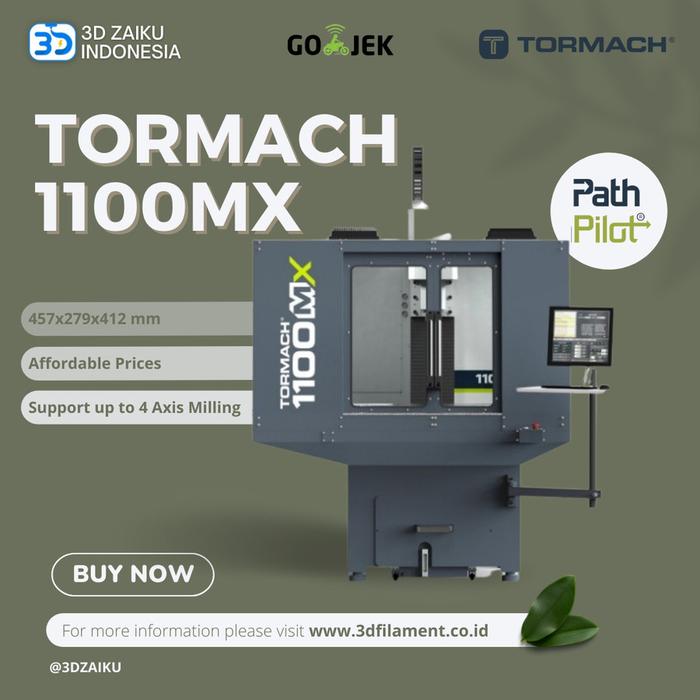 Jual Tormach 1100M 1100 MX CNC Mesin Milling Potong Bahan Baja Besi ...