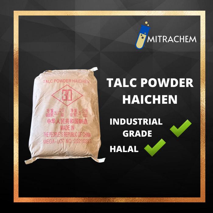 Jual TALC POWDER HAICHEN | TALEC | FIBER | BEDAK | EX RRC | 25 KG ...