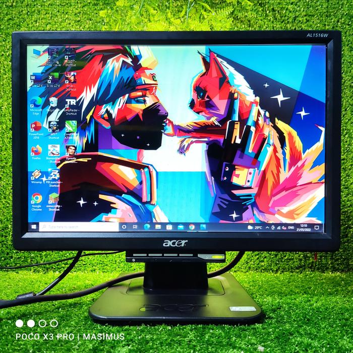 Jual Lcd Monitor Komputer Pc Acer AL1516w wide 15.6" - Jakarta Selatan ...