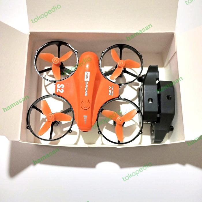 Jual CleAir O2/Eachine E008, oranye, baterai 2 unit - Kota Bandung - hamasan | Tokopedia