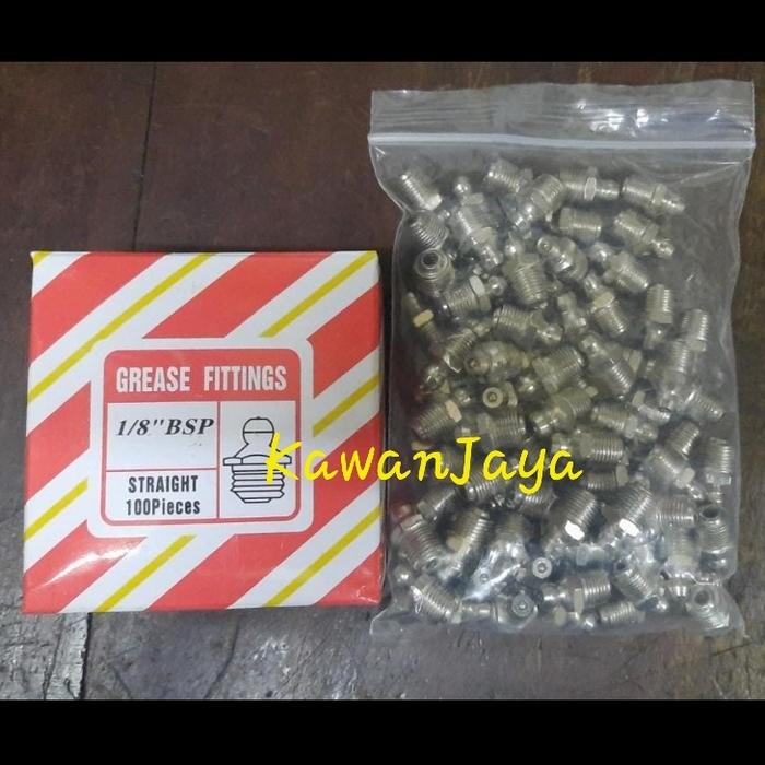 Jual Nepple Grease/ Grease fittings 1/8" per pcs - Jakarta Barat ...