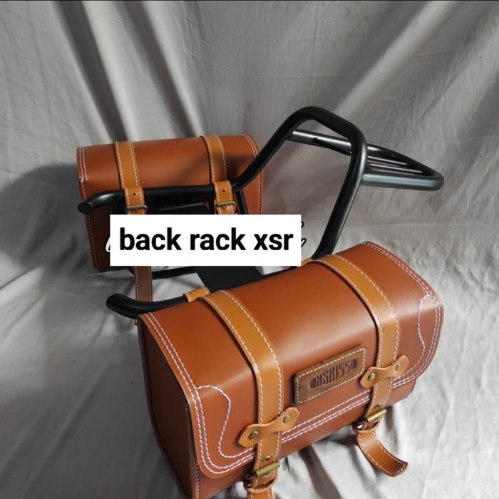 Jual back rack xsr 155 plus tas side bag kanan kiri aksesoris Yamaha ...