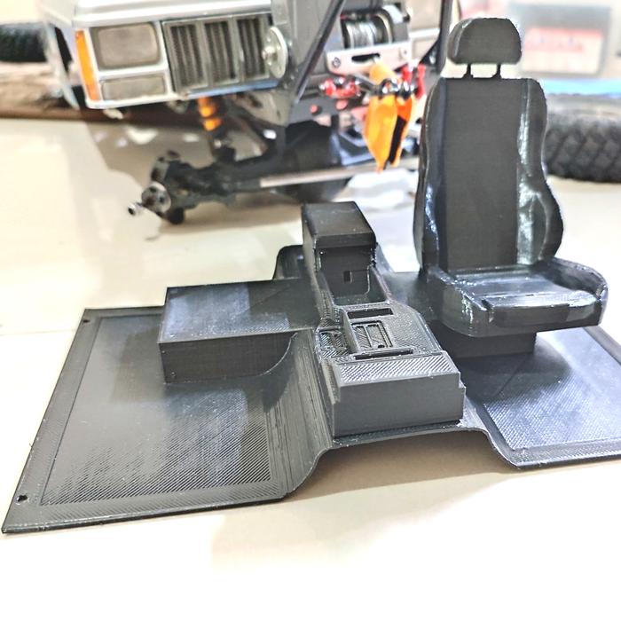 Jual Floor Deck Interior RC Hardbody Cherokee XJ Commanche Scale 1/10 ...