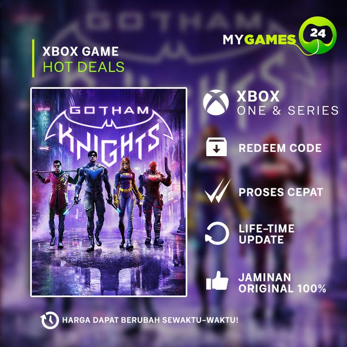 Jual Gotham Knights Xbox One Series X|S redeem - Isi Deluxe - Kota ...