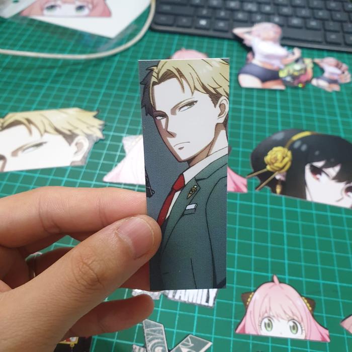 Jual Sticker Anime Slap - PS0007 - Spy x Family - Loid Forger - Jakarta ...