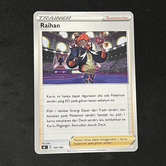 Jual Raihan - Kartu Pokemon Indonesia TCG card - Kota Tangerang - Tokutoys | Tokopedia