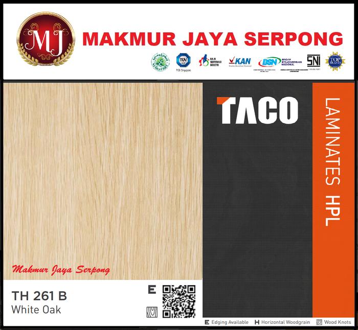 Jual HPL TACO TH 261 B White Oak | WOODGRAIN - Kota Tangerang Selatan ...