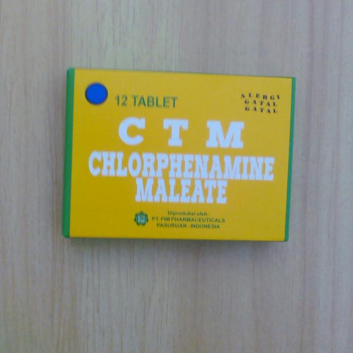 Jual Obat Alergi CTM Chlorpheniramine Malleate - Kab. Sleman - Haris ...