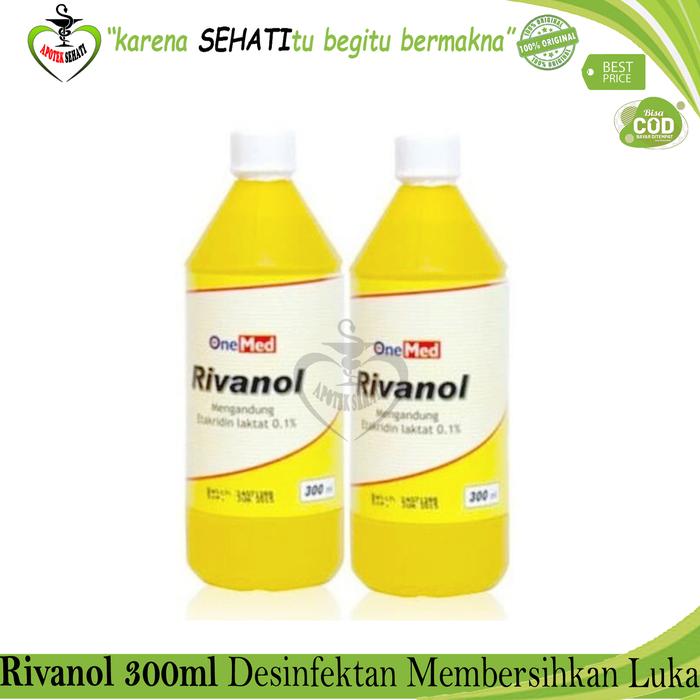Promo Rivanol Cairan Antiseptik Pembersih Luka OneMed - 300 ML - Kota ...