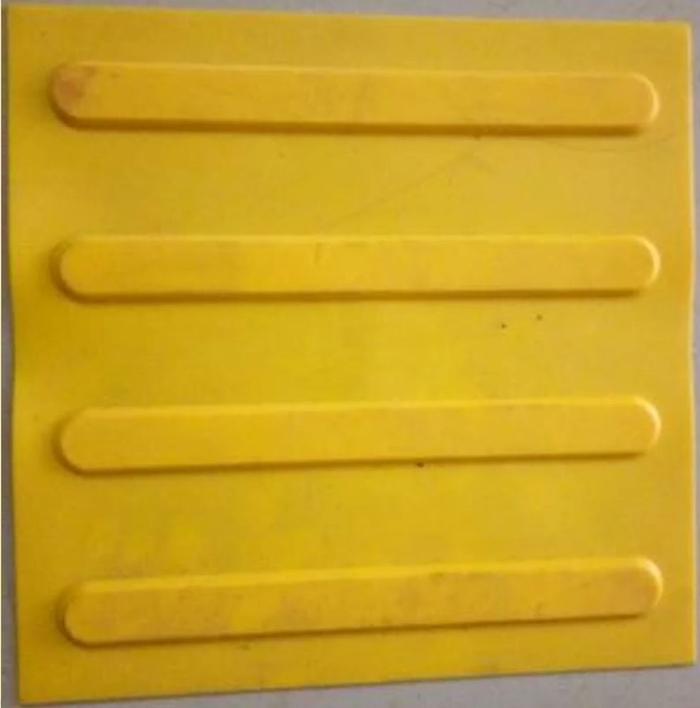 Jual tactile paving guiding blind road sidewalk,safety rubber tile ...
