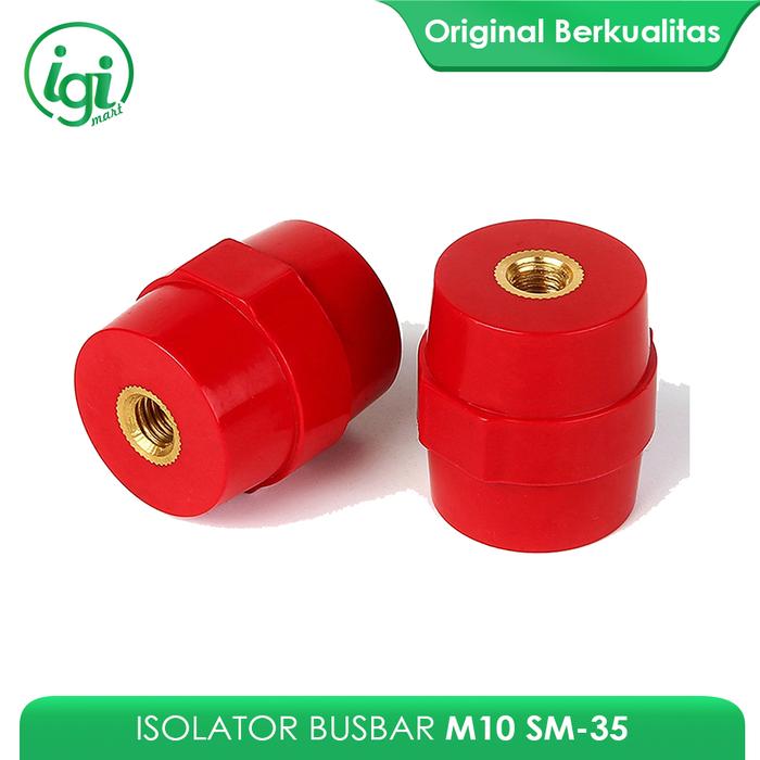 Jual ISOLATOR BUSBAR HOLDER INSCOM SM35 / INSULATOR BUS BAR LISTRIK SM ...