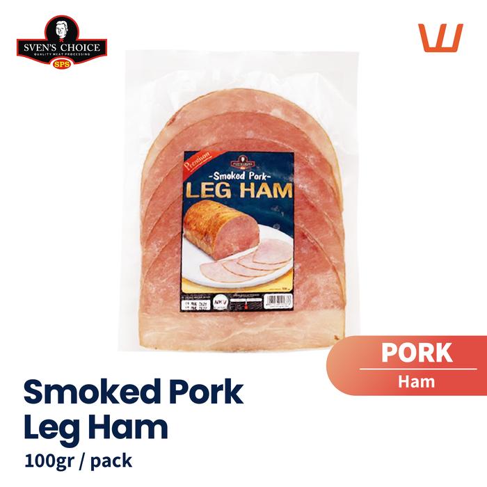 Jual Sven's Choice Sven Ham Babi SMOKED PORK LEG HAM 100gr - Jakarta ...