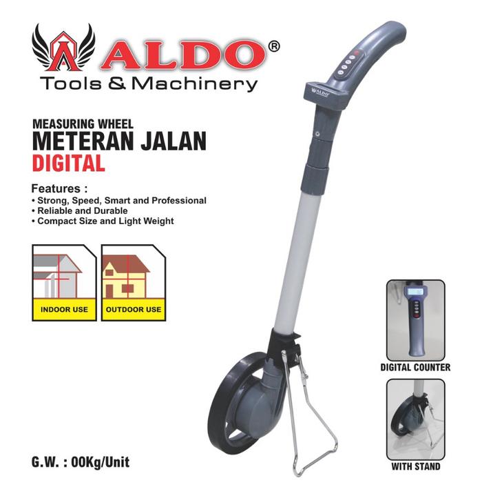 Promo EINHILL Meteran Dorong 6 in RODA Digital Jalan Digital Walking ...