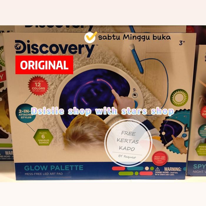 Jual Discovery Glow Palette Led Glowing Drawing Original musical art ...