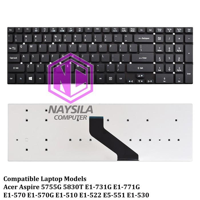 Jual Keyboard Acer E1-522 E5-551 E1-530 E1-530G E1-532 E1-572G E1-532P ...
