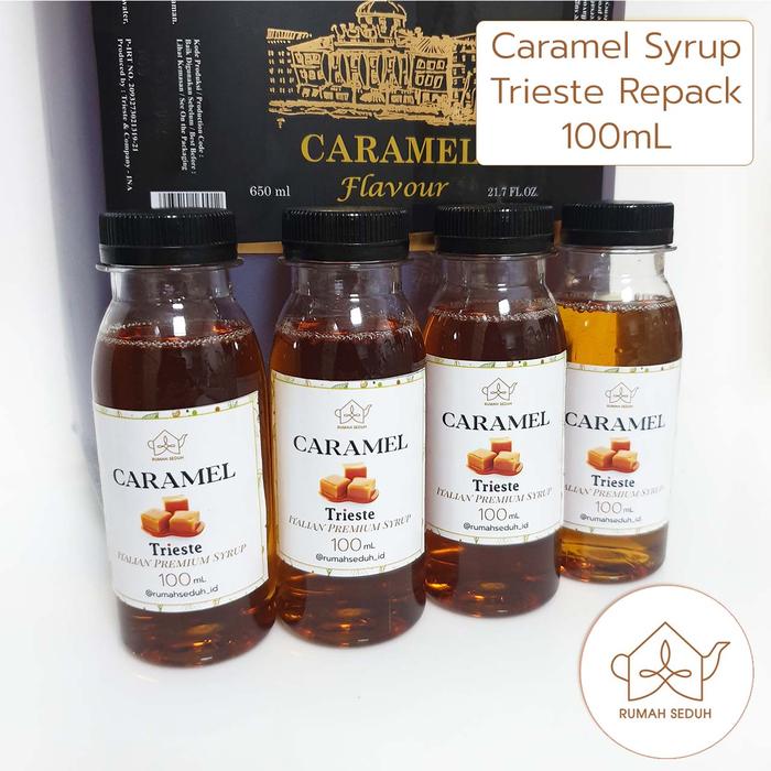 Jual 100mL Trieste Coffee Series Syrup - Sirup Trieste Caramel Vanila ...