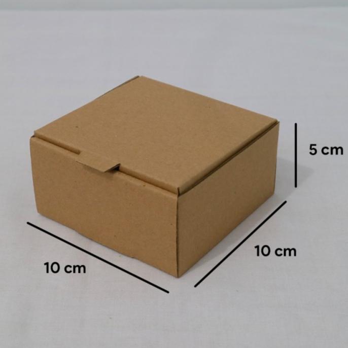 Jual kardus kotak jam tangan box souvenir coklat polos packaging ...