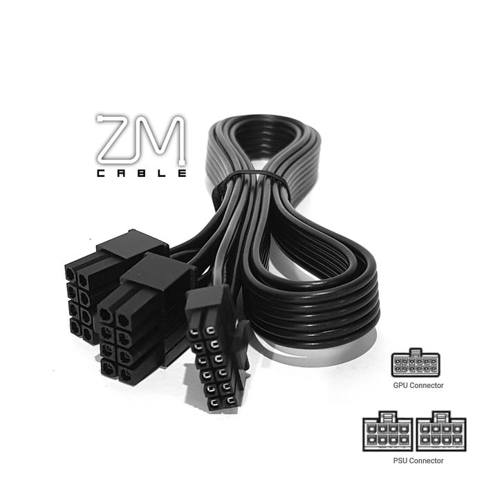 Jual Kabel Modular 8Pin EPS / PCIE to 12Pin Mini Cable RTX VGA GPU ...