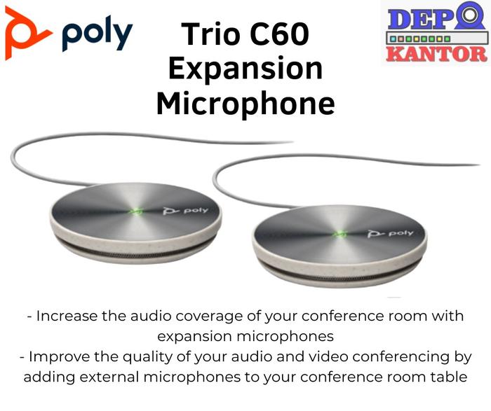 Jual Poly Trio C60 Expansion Microphone - Jakarta Barat - Depo Kantor ...