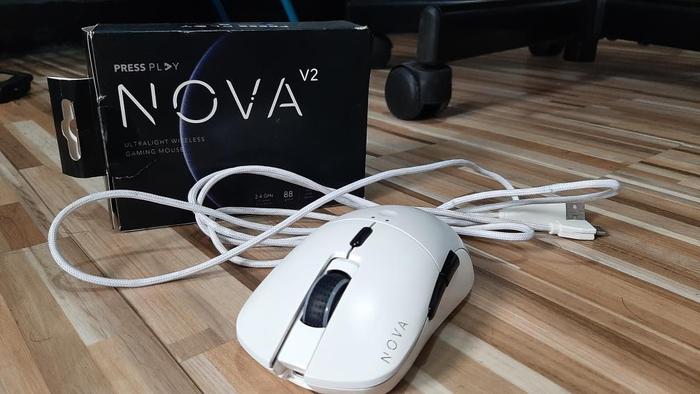 Jual Mouse Gaming Wireless PressPlay NOVA V2, Fullset - Jakarta Barat ...
