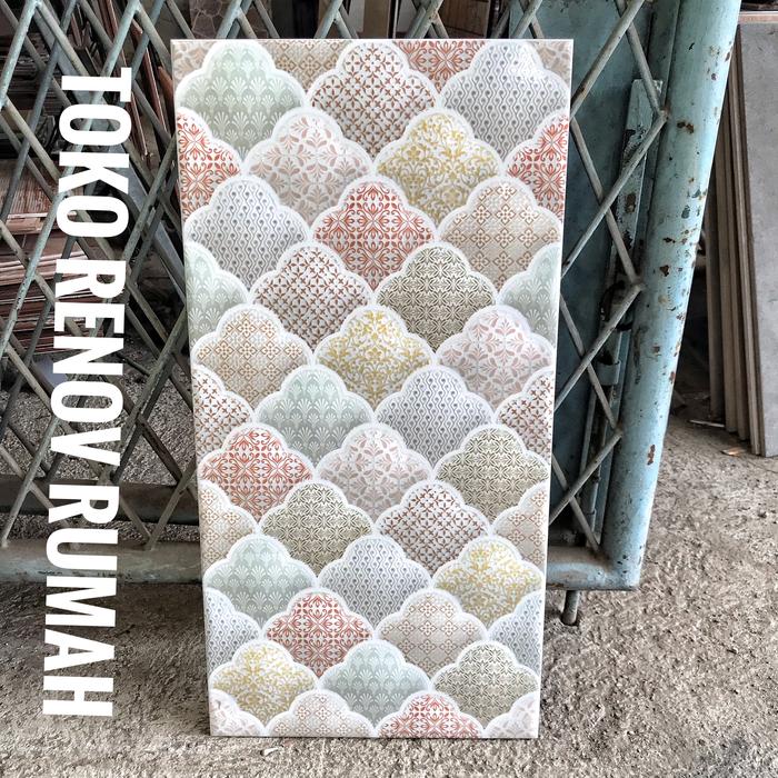 Jual Keramik 30x60 motif batik/ keramik dinding dapur/ keramik ...