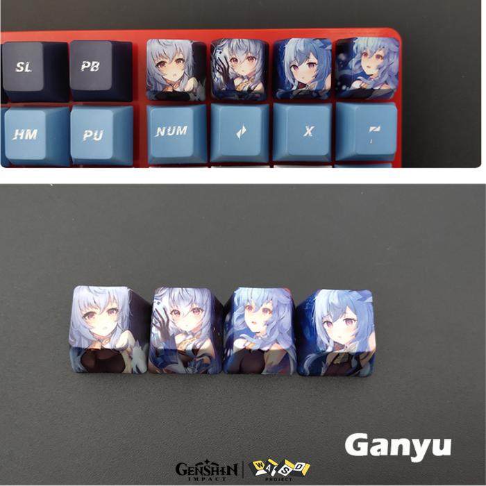 Jual Genshin Impact Replacement Keycaps | PBT Dye Sub | OEM Profile - Ningguang - Jakarta Utara ...
