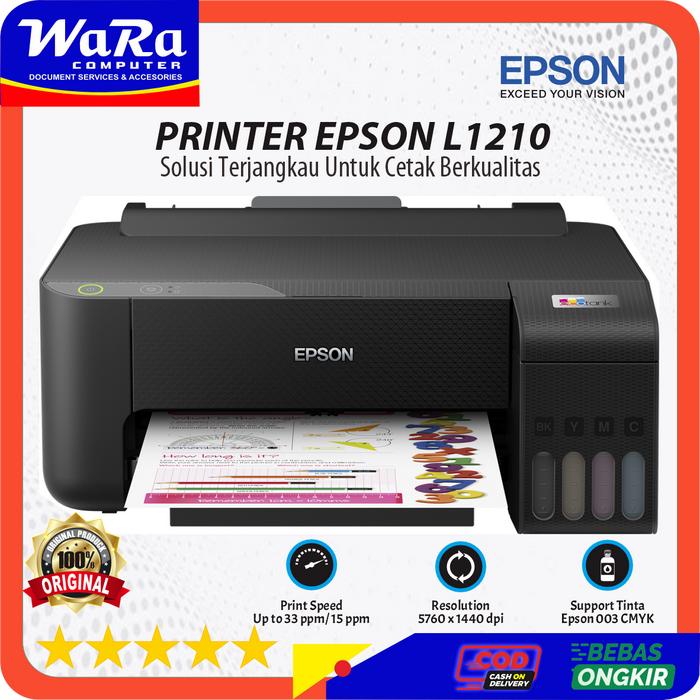 Jual Printer Epson EcoTank L 1210 L1210 New, Pengganti Epson L1110 ...