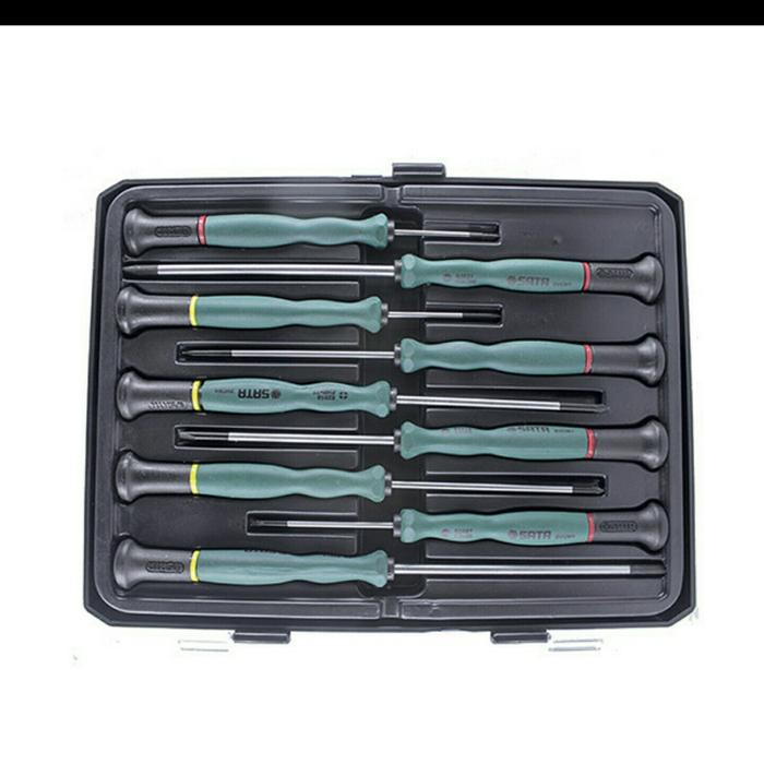 Jual Obeng Kecil 9 pcs Precision Screwdriver Set 09316 Sata Tools ...